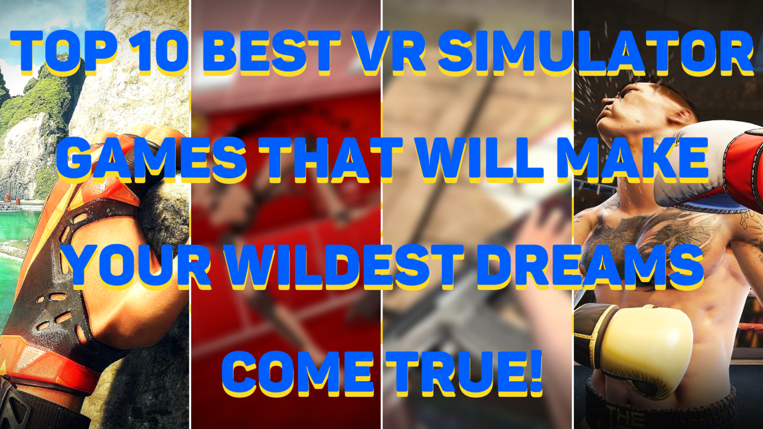 Top 10 Best VR Simulation Games 2021 | Best Value For Money