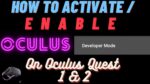 How To Enable Oculus Developer Mode On Oculus Quest 1 & 2 & Go