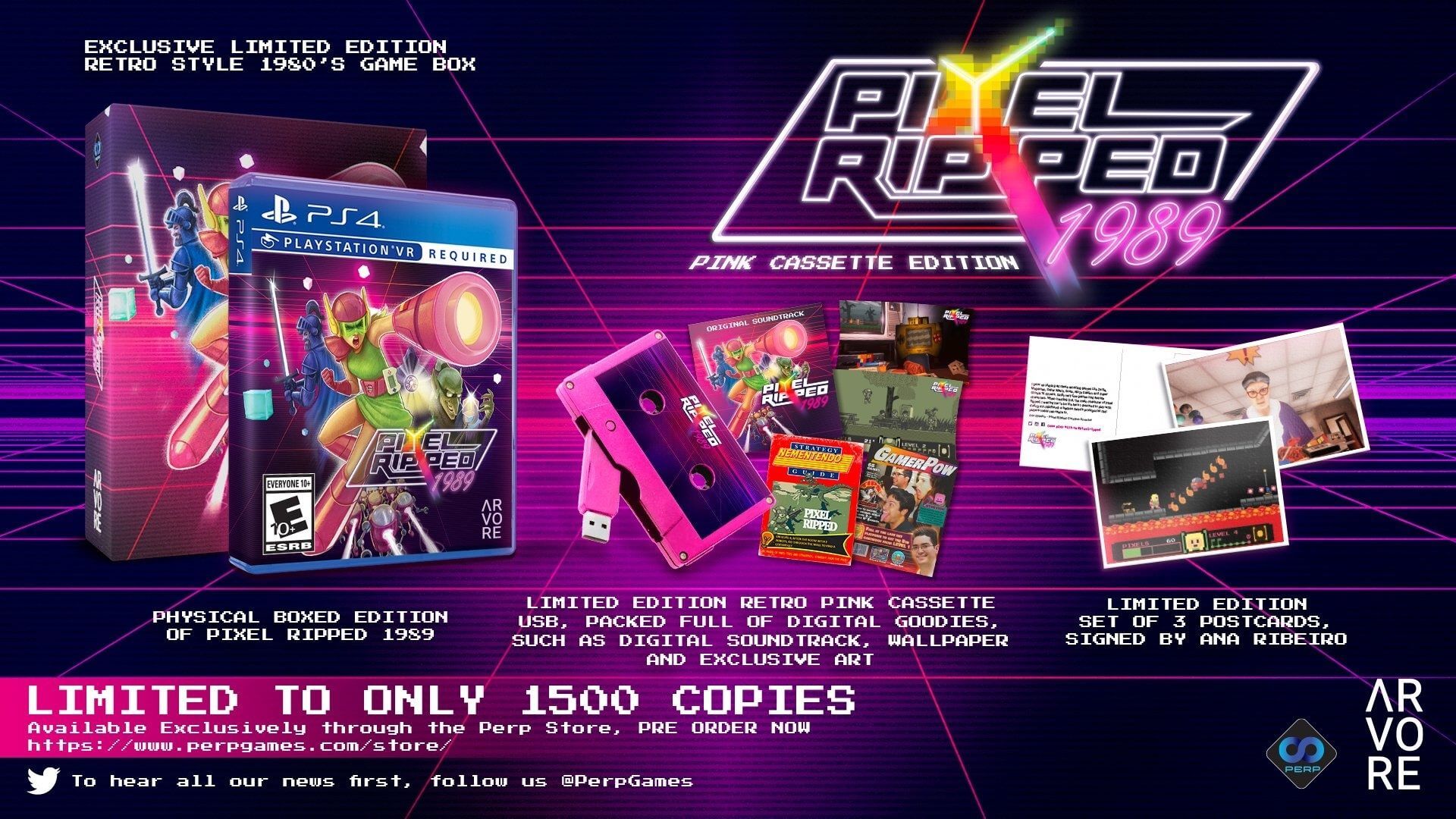 Pixel Ripped 1989: The Limited Edition For PSVR Is Arriving!