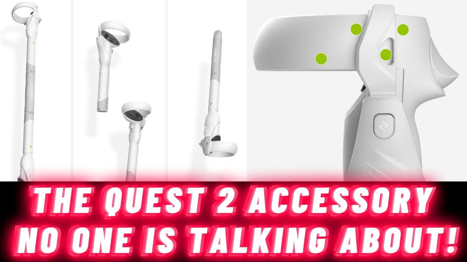 ZyberVR All-In-One Fitness Handles For Oculus Quest 2 REVIEW