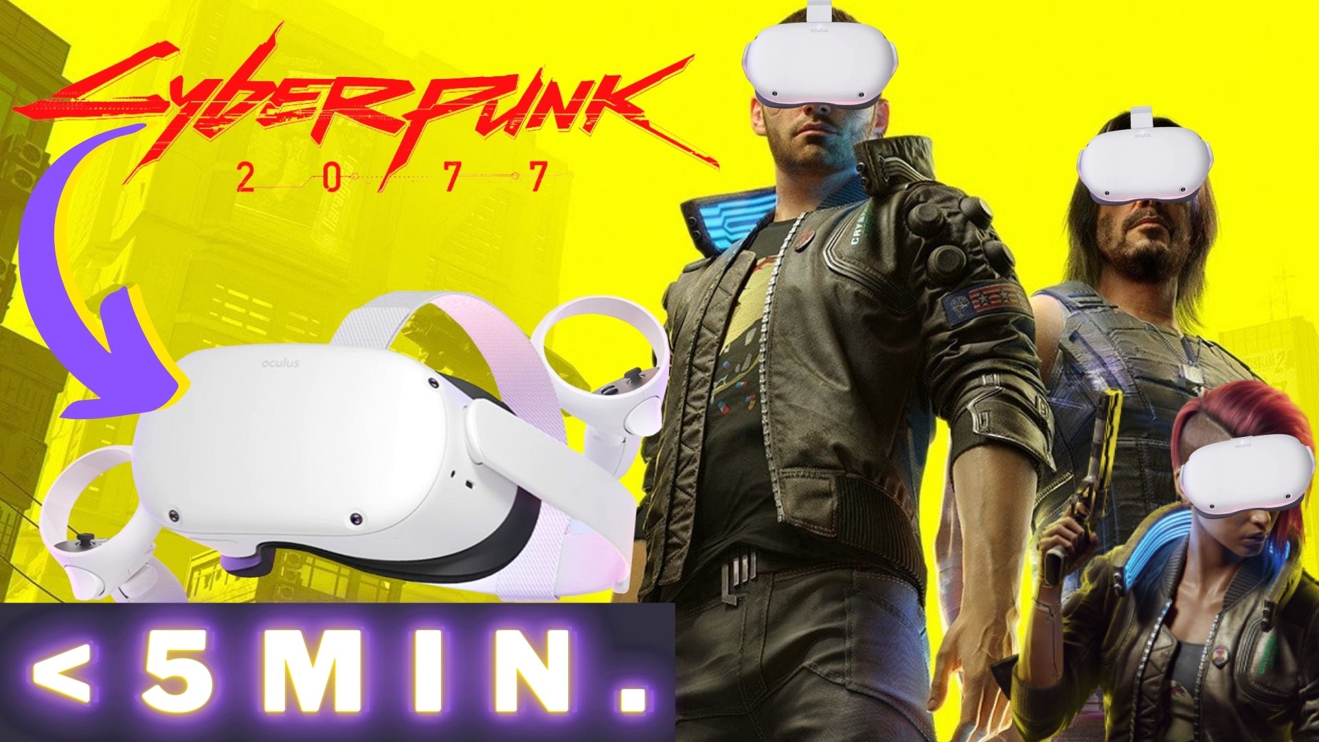 How To Play CYBERPUNK 2077 In VR On Oculus Quest 2 - REAL VR