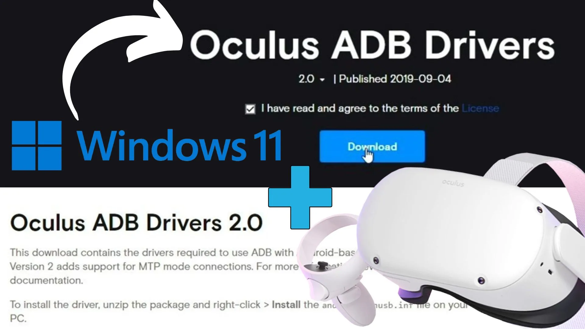 How to Download & Install Oculus ADB Drivers On WINDOWS 11