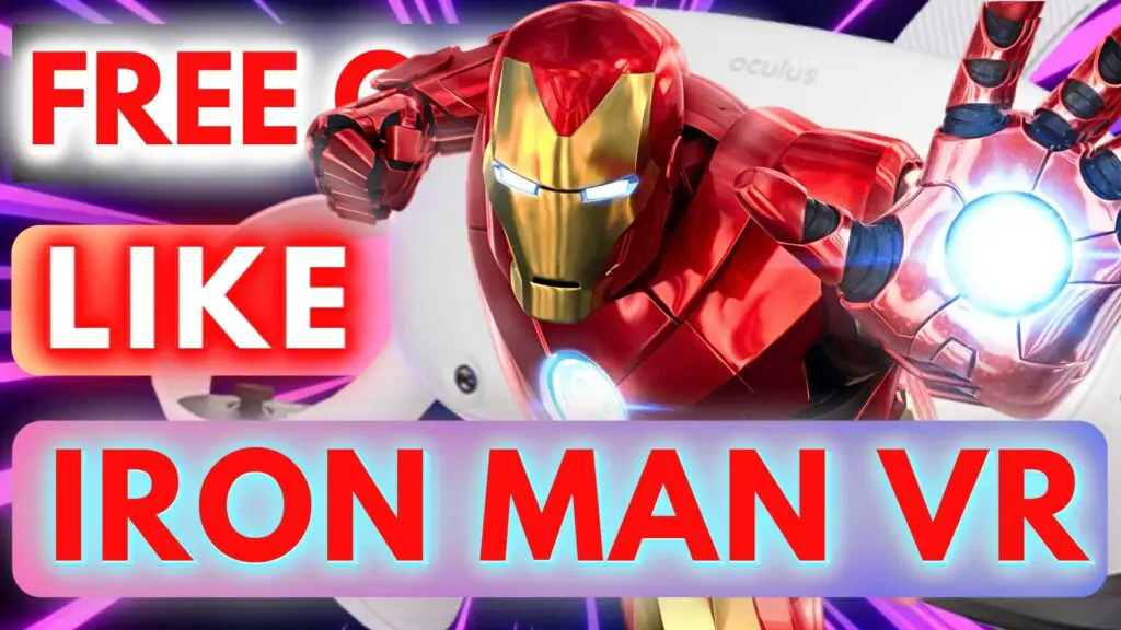 The 5 Best FREE VR GAMES Like Iron Man On Meta QUEST 2!