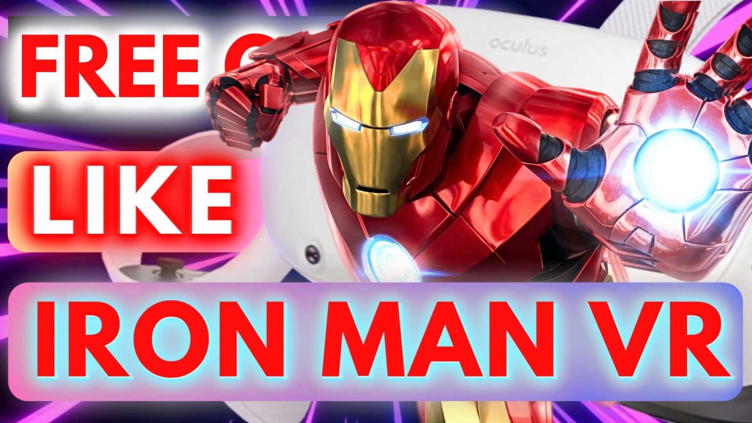 The 5 Best FREE VR GAMES Like Iron Man On Meta QUEST 2!