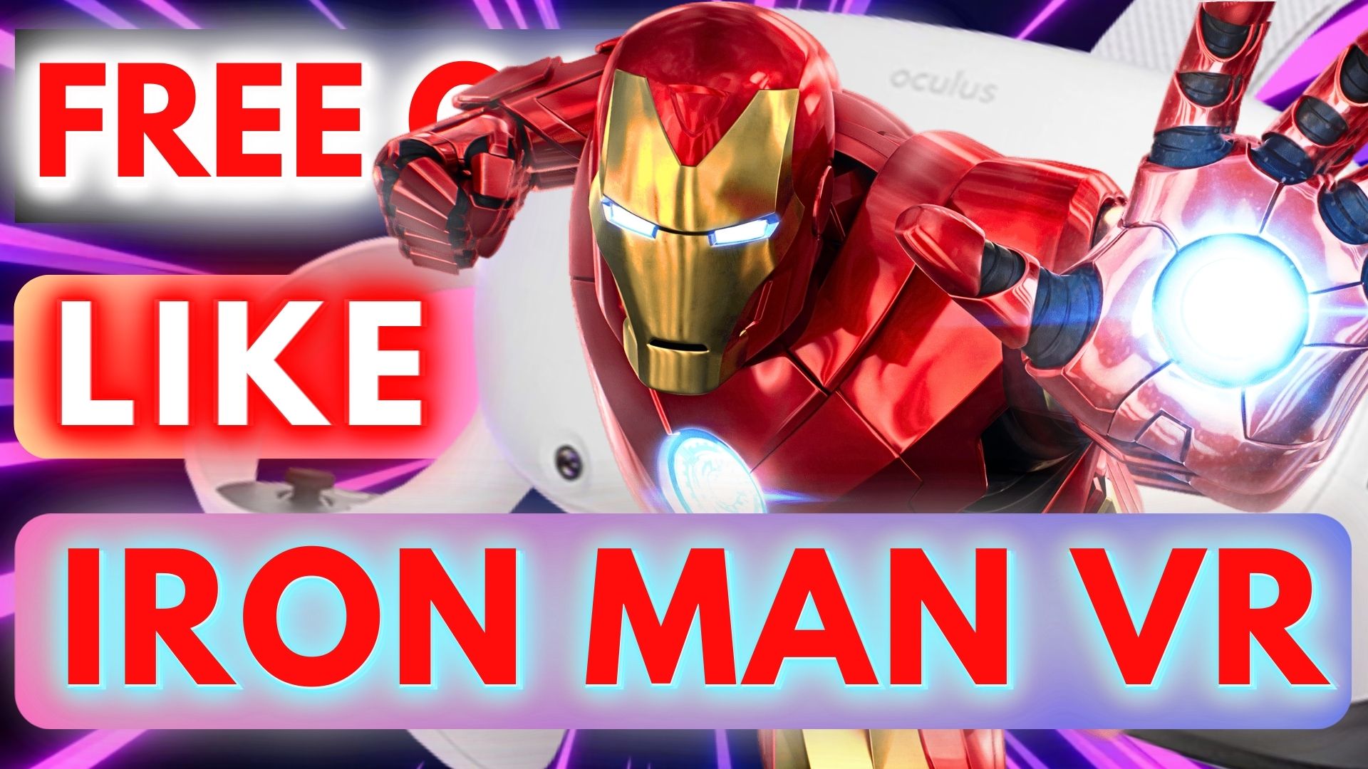 The 5 Best FREE VR GAMES Like Iron Man On Meta QUEST 2!